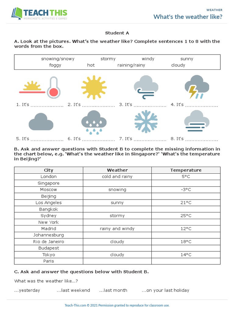 Whats The Weather Like - 033808 | PDF | Physical Phenomena ...