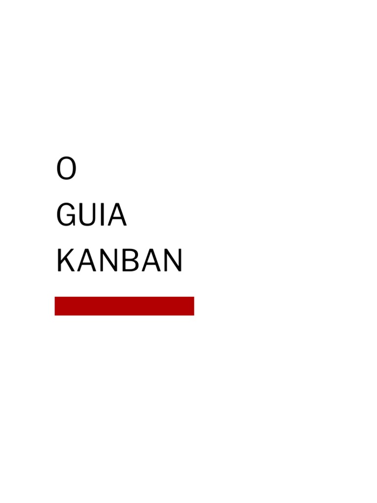 Kanban Guide PT BR | PDF | Licença Creative Commons | Tempo