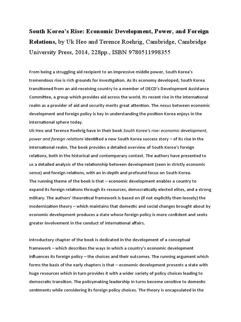Book Review | PDF | Democratization | South Korea