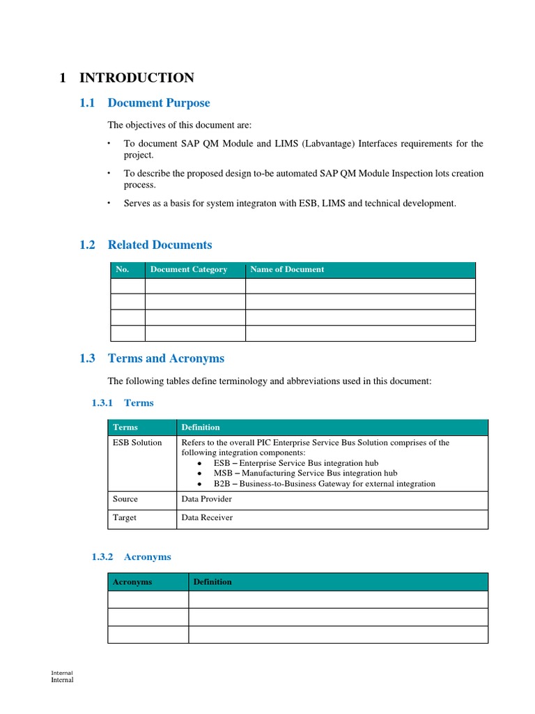 Sample FS - Integration | PDF | System | Specification (Technical Standard)