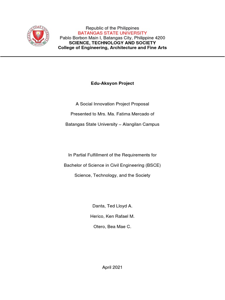 SAMPLE_SOCIAL-INNOVATION-PROJECT | PDF | Literacy | Evaluation