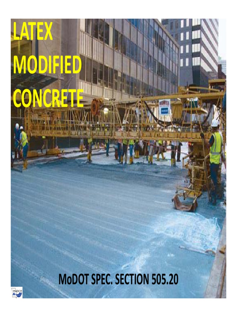 Dokumen - Tips - Latex Modified Concrete Missouri Department of With ...