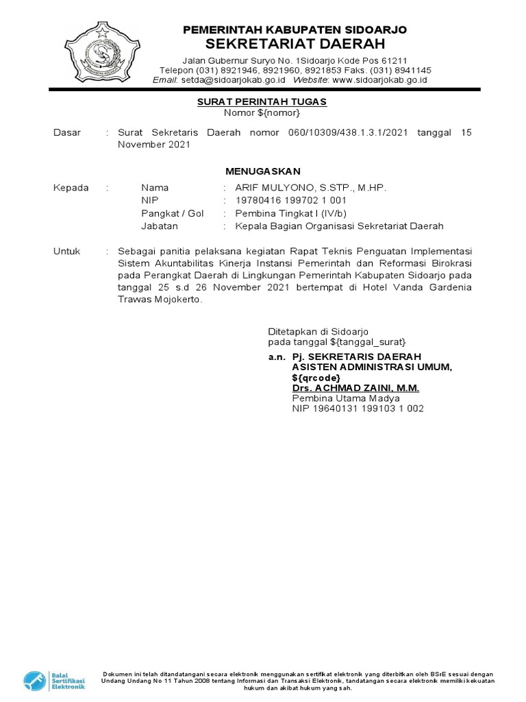 SPT-SPD 1 Orang | PDF