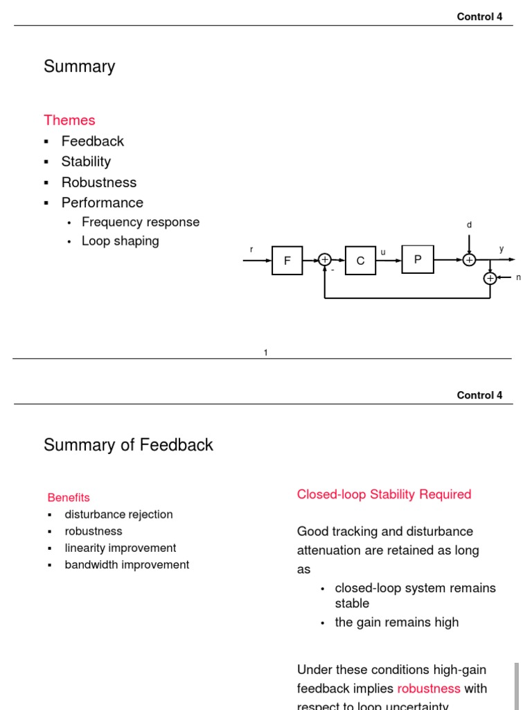 C4 Design | PDF | Control Theory | Bandwidth (Signal Processing)
