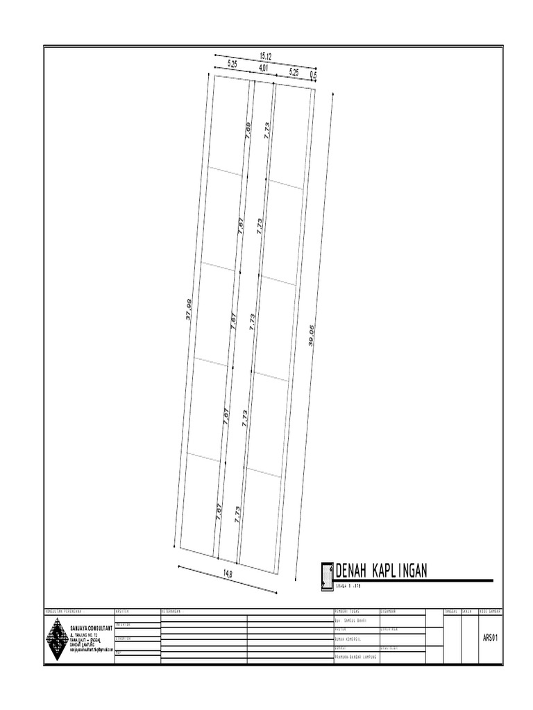 DENAH KAPLINGAN 2 | PDF
