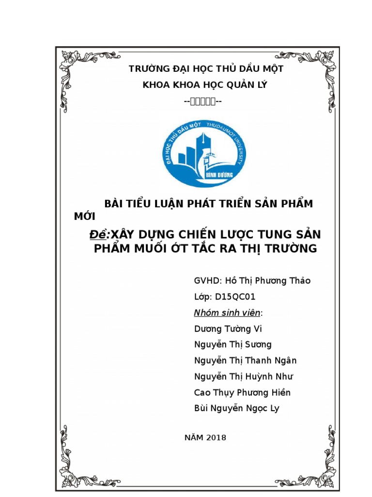(123doc) - Tieu-Luan-Phat-Trien-San-Pham-Moi | PDF