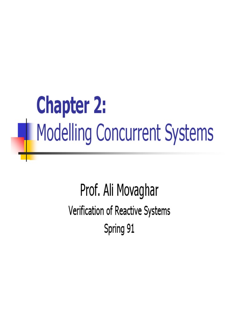 Ch2 Modelling Concurrent Systems Pdf Concurrent Computing 7174