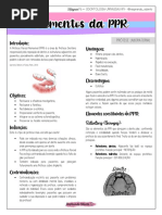 Grampos em PPR - Resumo | PDF | Dente