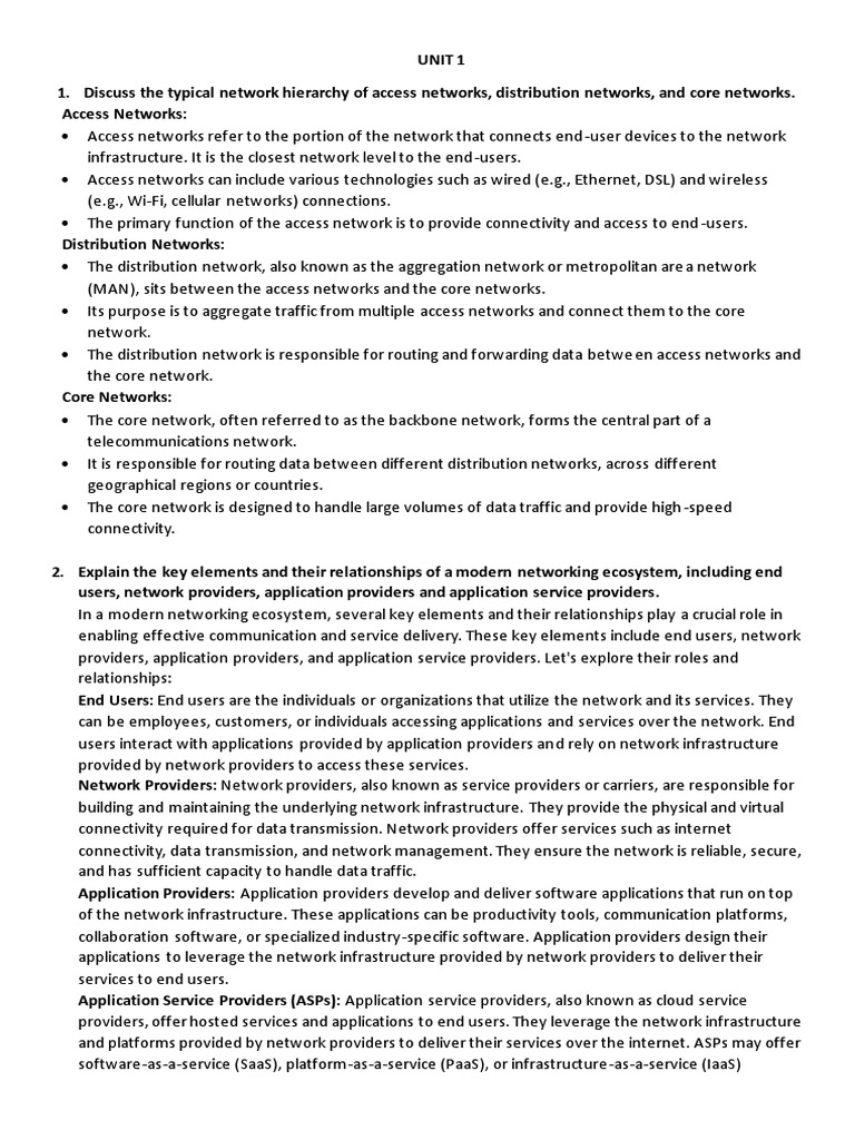 Modern Networking | PDF | Quality Of Service | Representational State Transfer