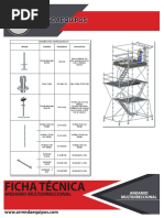 Partes del Andamio Multidireccional | PDF