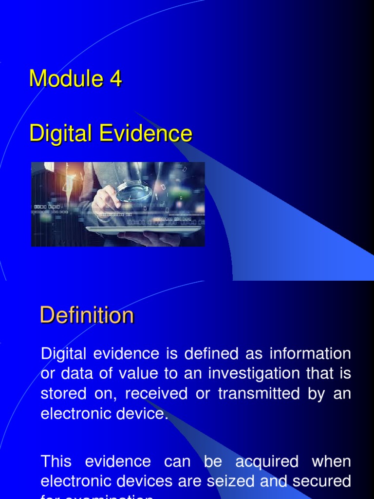 Digital_Evidence_Computer_Forensics | PDF | Computer File | Mobile Device