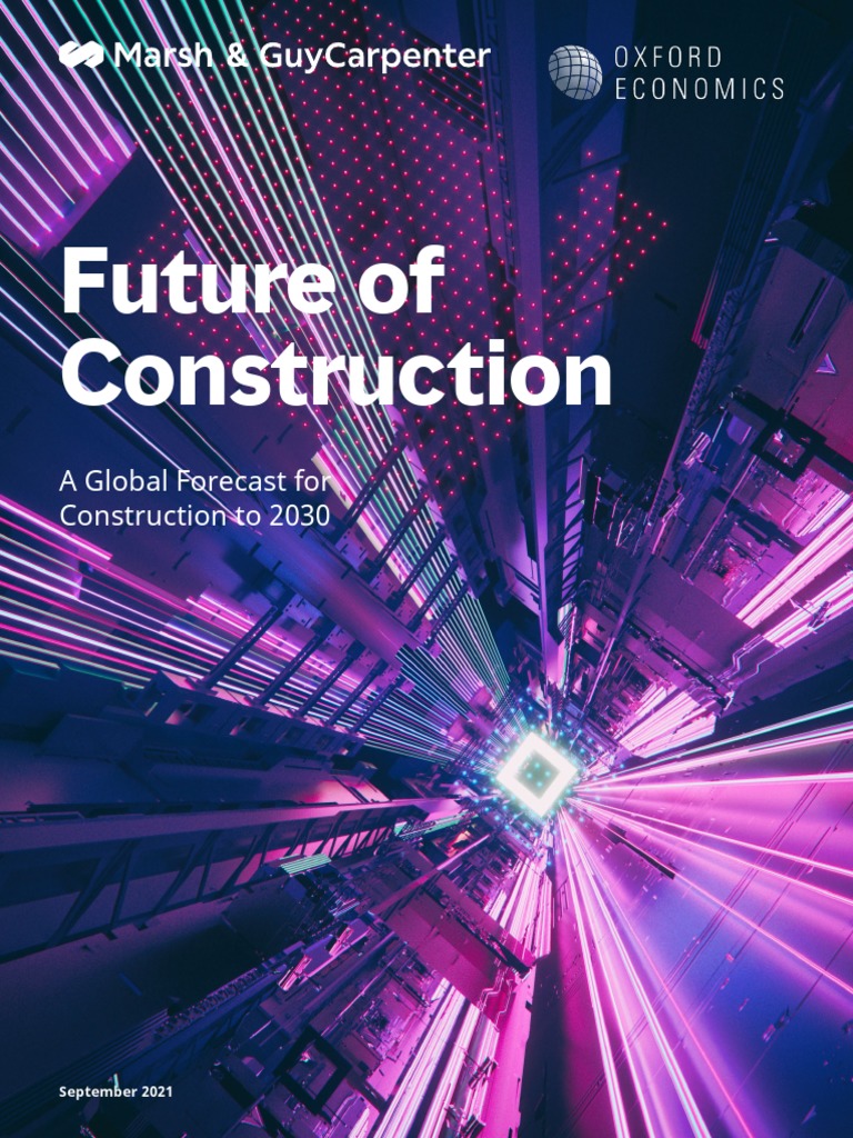 Future Of Construction Full Report Pdf Economic Growth Infrastructure