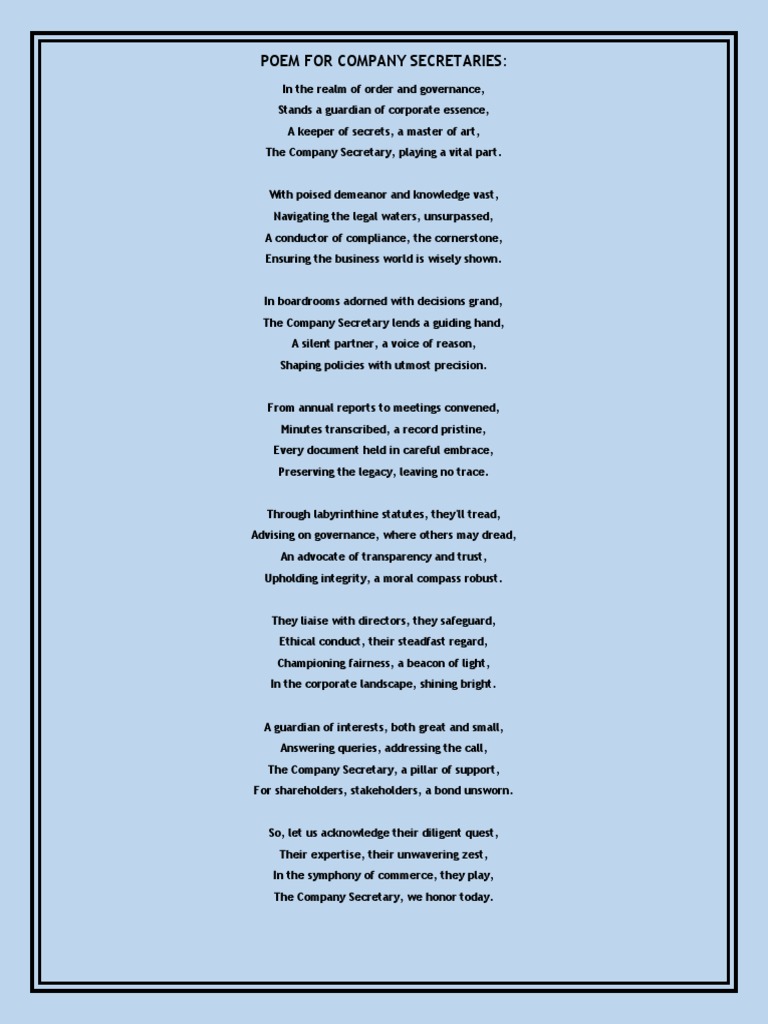 Poem | PDF | Business