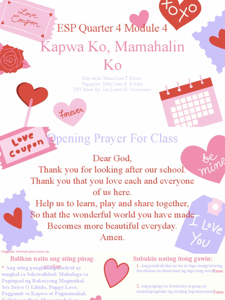 Esp Grade 8 Quarter 4 Mod 5 | PDF