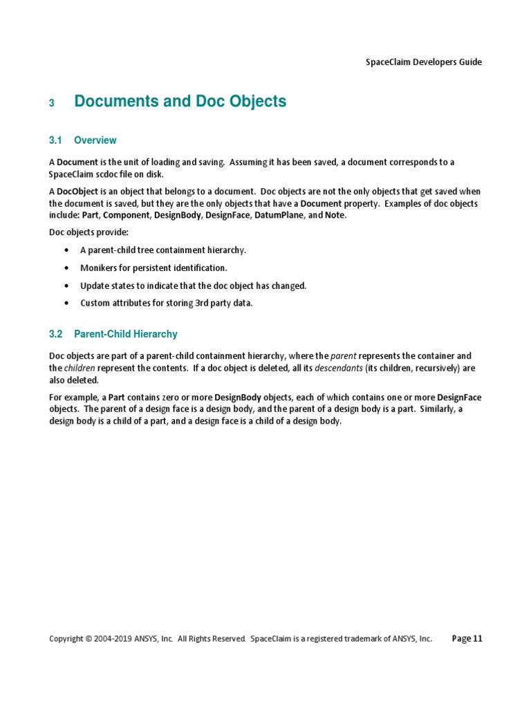 SpaceClaim Developers Guide 11 29 | PDF | Shape | Geometry