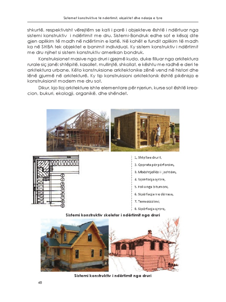 Sistemet Konstruktive Të Ndërtimit, Objektet Dhe Ndarja e Tyre | PDF