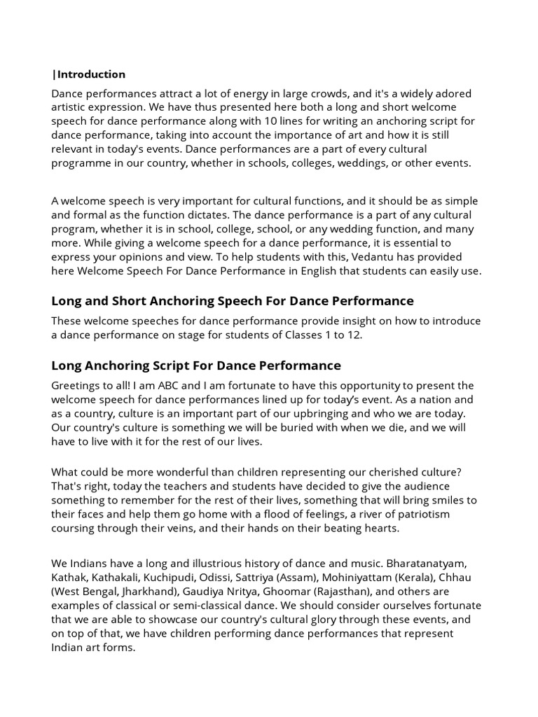 Ved Anch Script | PDF | Performing Arts | Dances