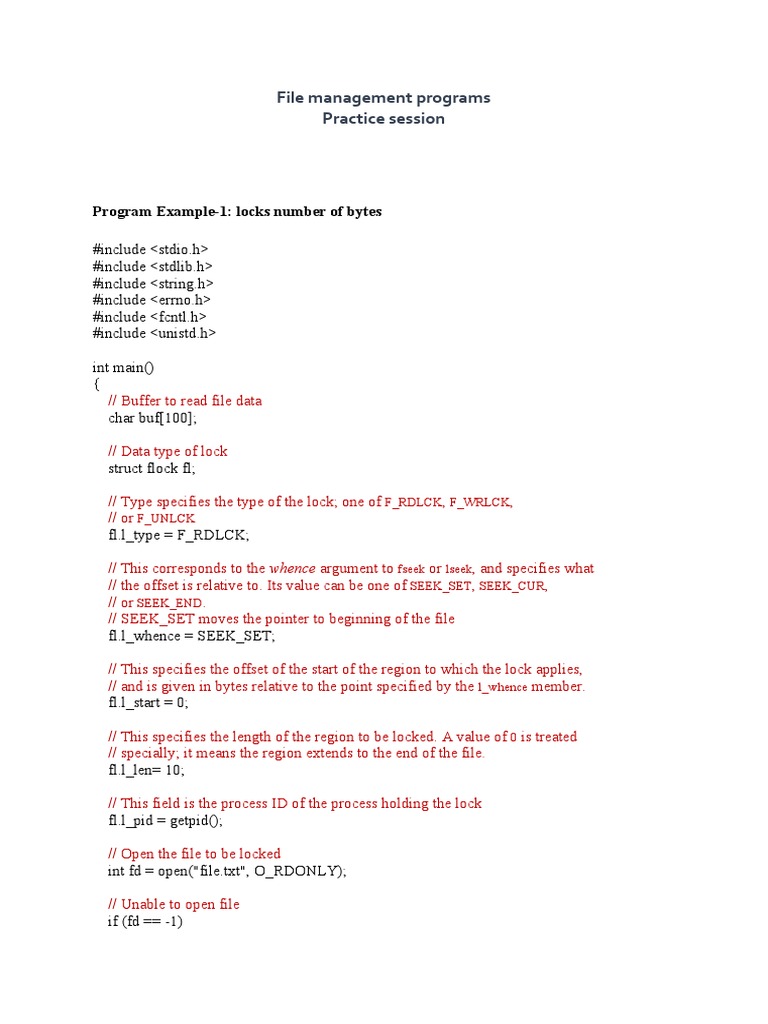 ospp-tute-file management | PDF | Pointer (Computer Programming) | System Software