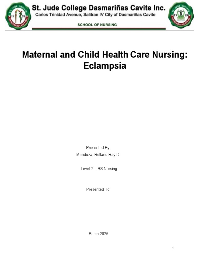 MCN Case Pre 1 1 | PDF | Anemia | Medicine