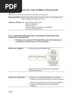 Overview of ICAEW Ethics Code Parts 1-3 | PDF