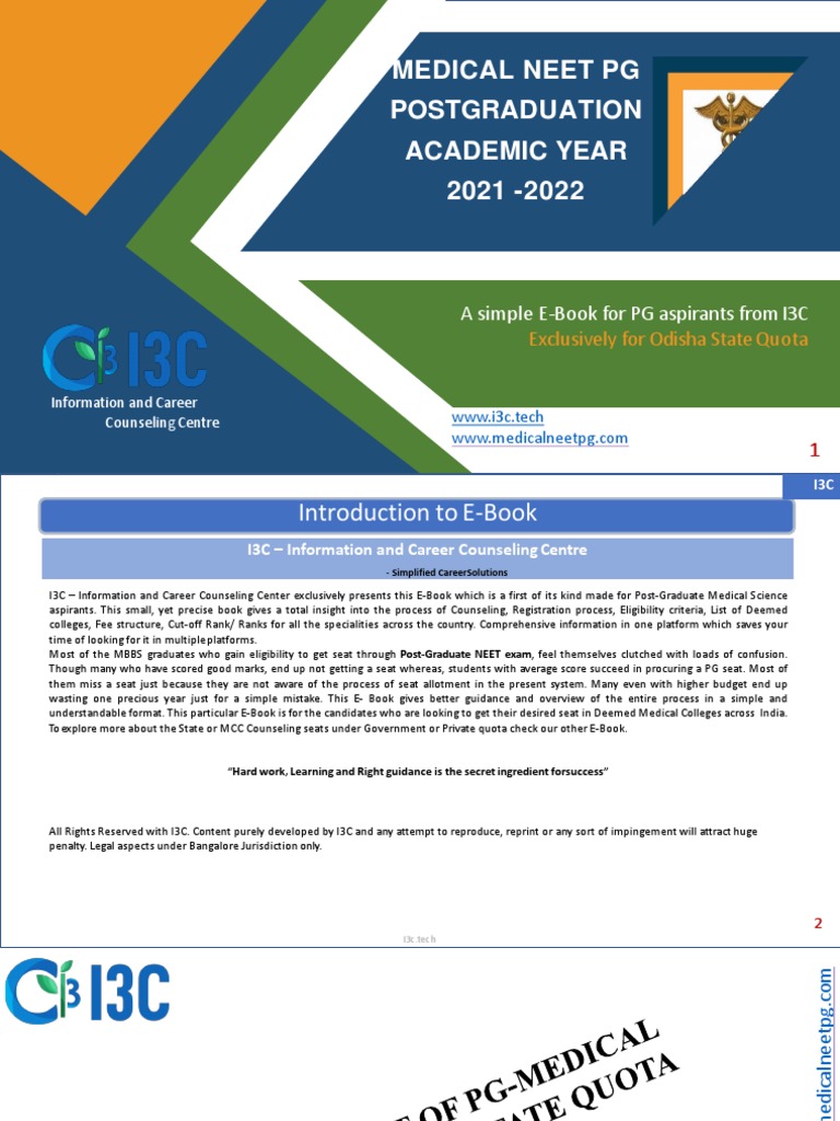 E-BOOK_ODISHA_ICCC_INDIA-21-22_(1) | PDF | Health Care | Medicine