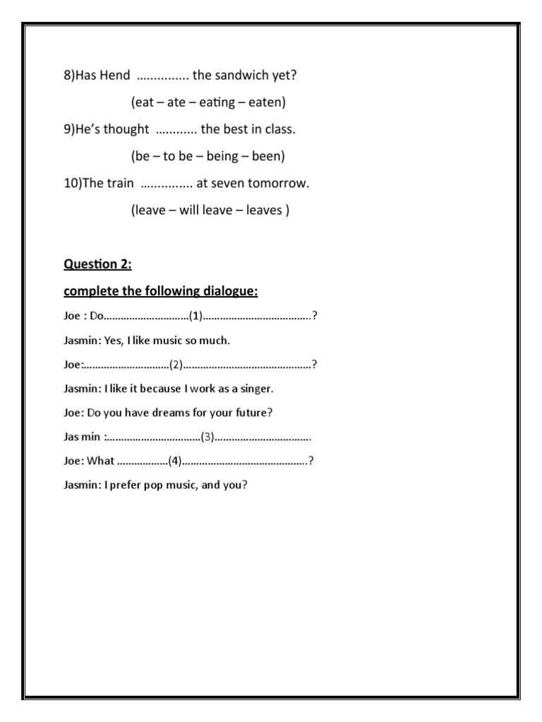 English Prep3 Part 2 | PDF