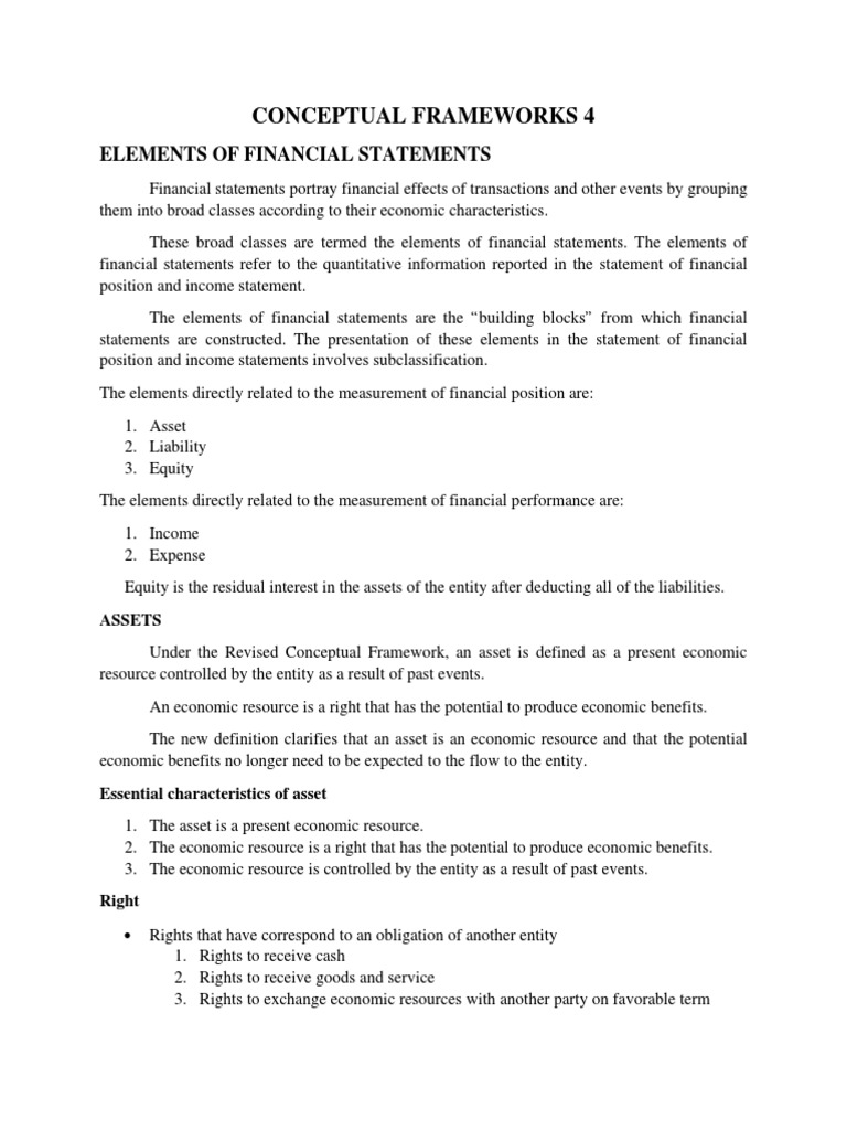 Conceptual Framework Module 4 | PDF | Income | Equity (Finance) Conceptual Framework Module 4 | PDF | Income | Equity (Finance)