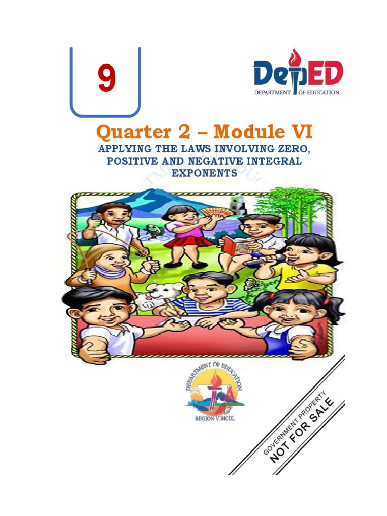 Math 9 Module 6 - Applying The Laws Involving Zero, Positive, and ... Math 9 Module 6 - Applying The Laws Involving Zero, Positive, and ...