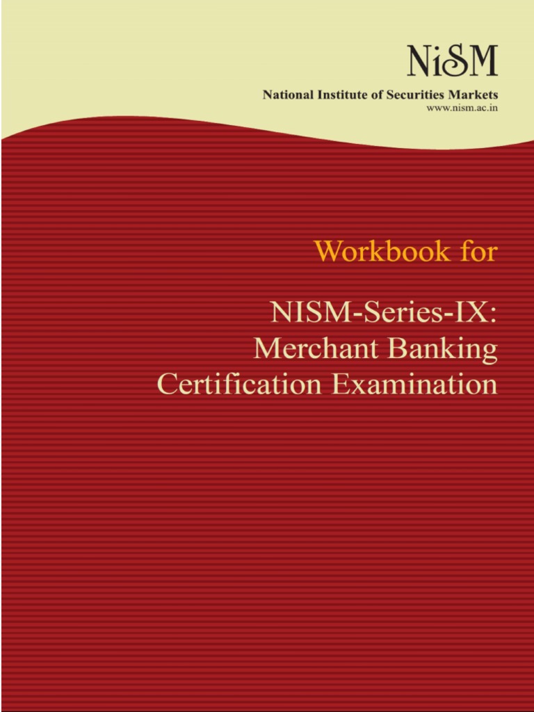 NISM Series IX Merchant Banking Workbook February 2019 | PDF | Securities (Finance) | Derivative ...