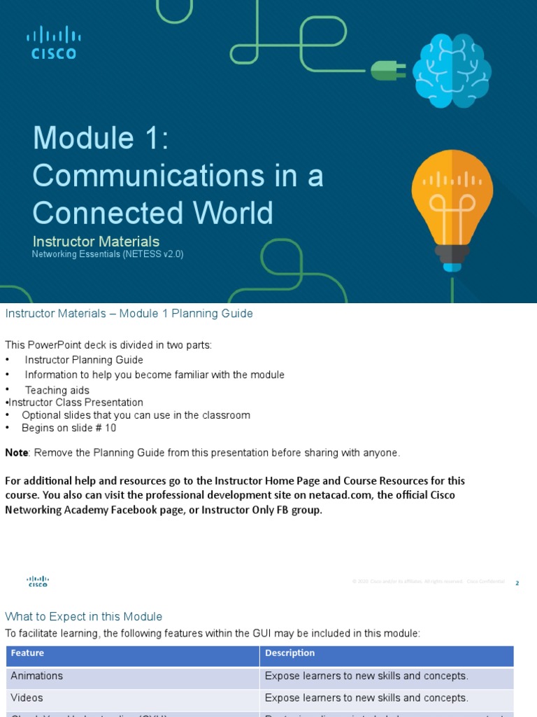 Networking Essentials 2.0 Module1 | PDF | Computer Network | Peer To Peer