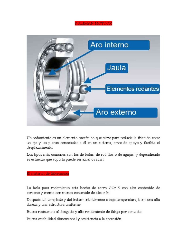 RULIMAN MOTTOX | PDF