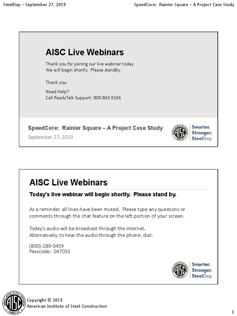 Speedcore Rainier-Square Handouts 2per | PDF | Beam (Structure ...