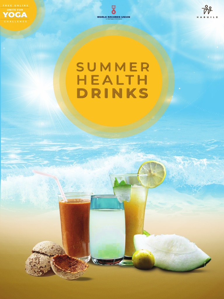 Summer Health Drinks | PDF | Yogurt | Drink