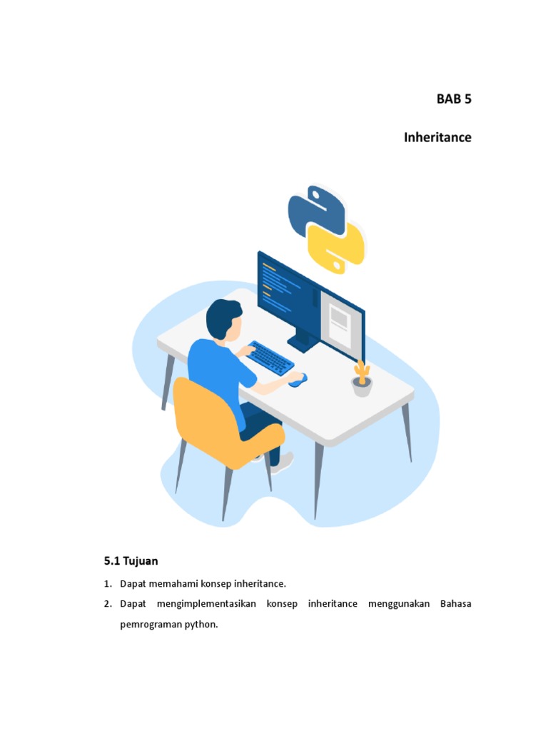BAB 5 - Inheritance | PDF | Komputer