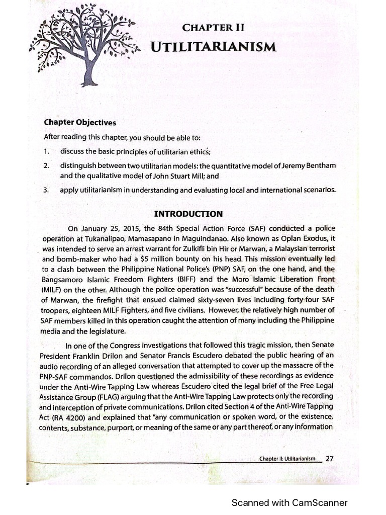 Ethics-Utilitarianism | PDF