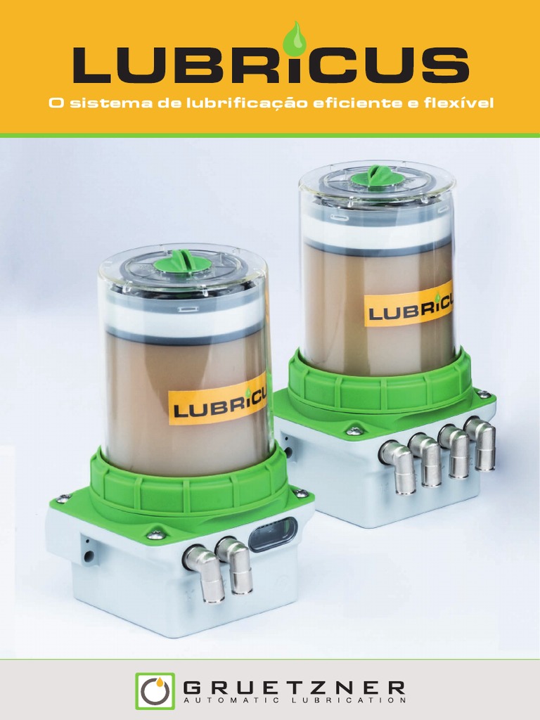 1 Manual Gruetzner Lubricus | PDF | Tempo | Lubrificação