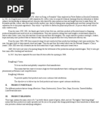 Chowking Analysis | PDF | Fast Food | Menu