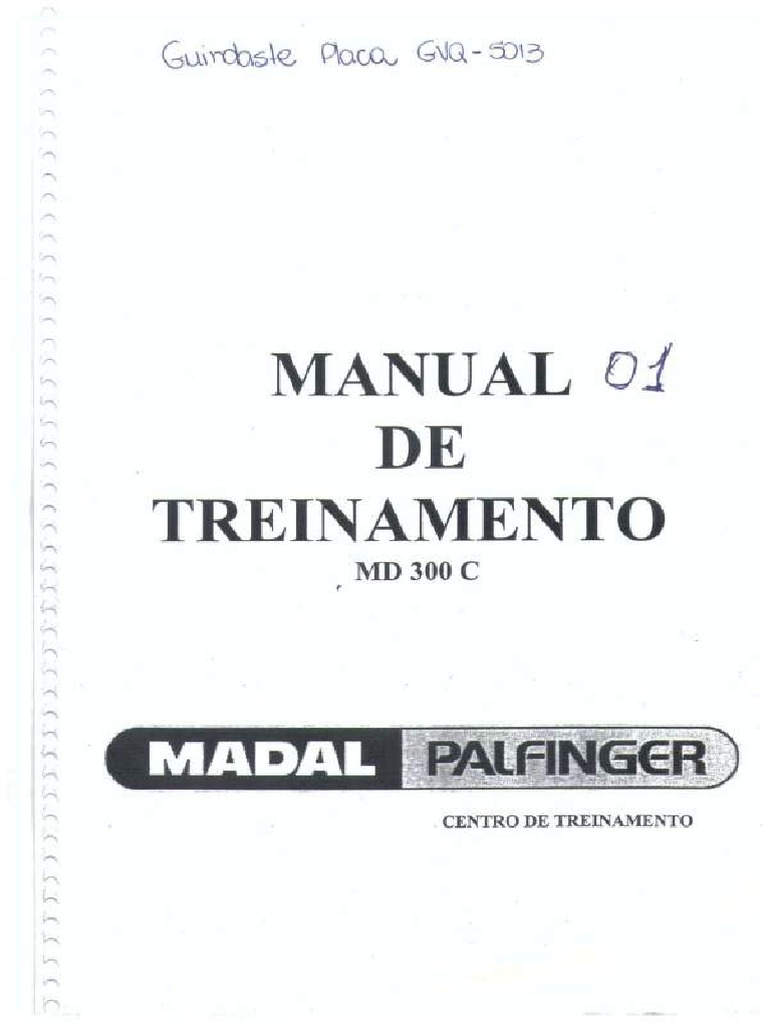 MANUAL GUINDASTE MD 300 | PDF