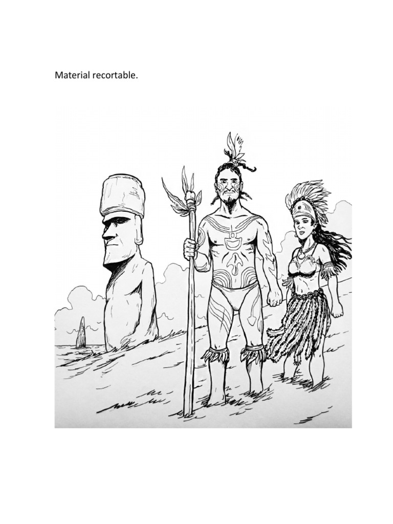 Material Recortable Rapa Nui | PDF