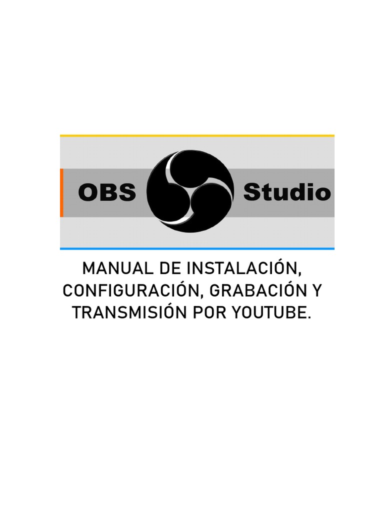 Manual Obs Studio | PDF
