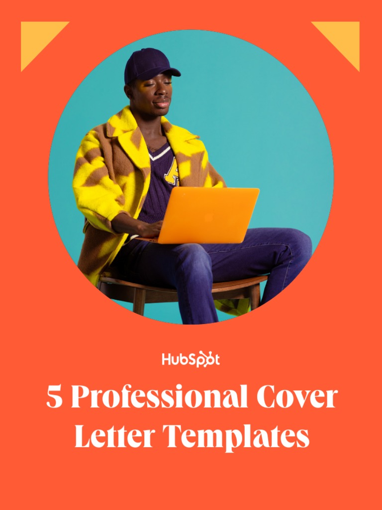 5 Professional Cover Letter Templates Hubspot Pdf Résumé
