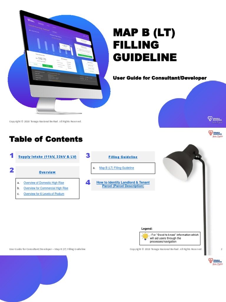 Map B (LT) Filling Guideline | PDF