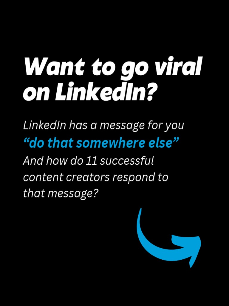 LinkedIn Changed It's Algorithm Against Virality | Download Free PDF | Linked In | Communication