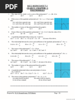 Class 10 Maths CBSE PYQ Chapter Wise Topic Wise | PDF | Polynomial ...