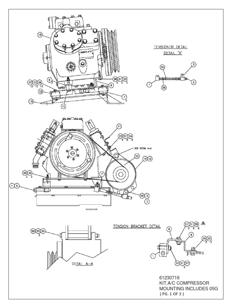 Ac Compressor Alternator Pulley Pdf Screw Washer Hardware