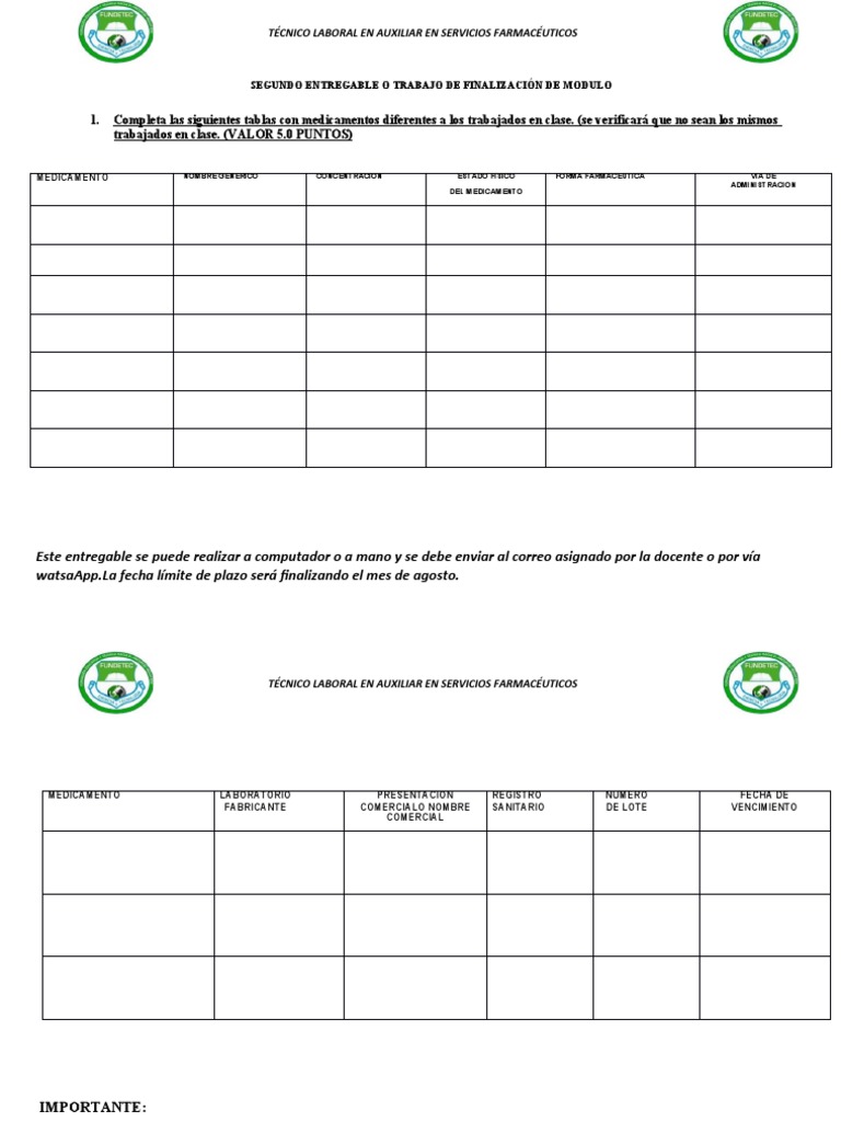 Entregable Modulo # 2 | Descargar gratis PDF | Productos de la industria química | Tratamientos ...