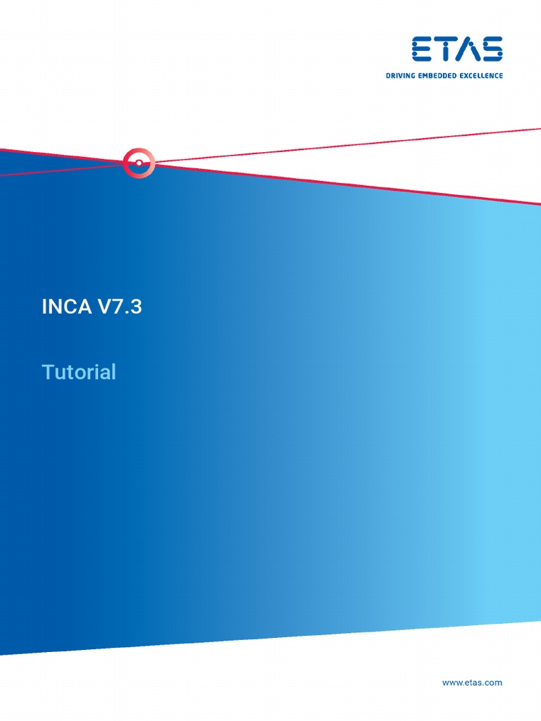 INCA V7.3 Tutorial EN | PDF | Databases | Computer Program