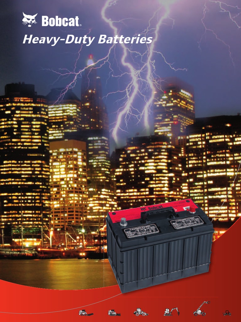BOBCAT Batteries | PDF | Electrical Components | Physical Sciences