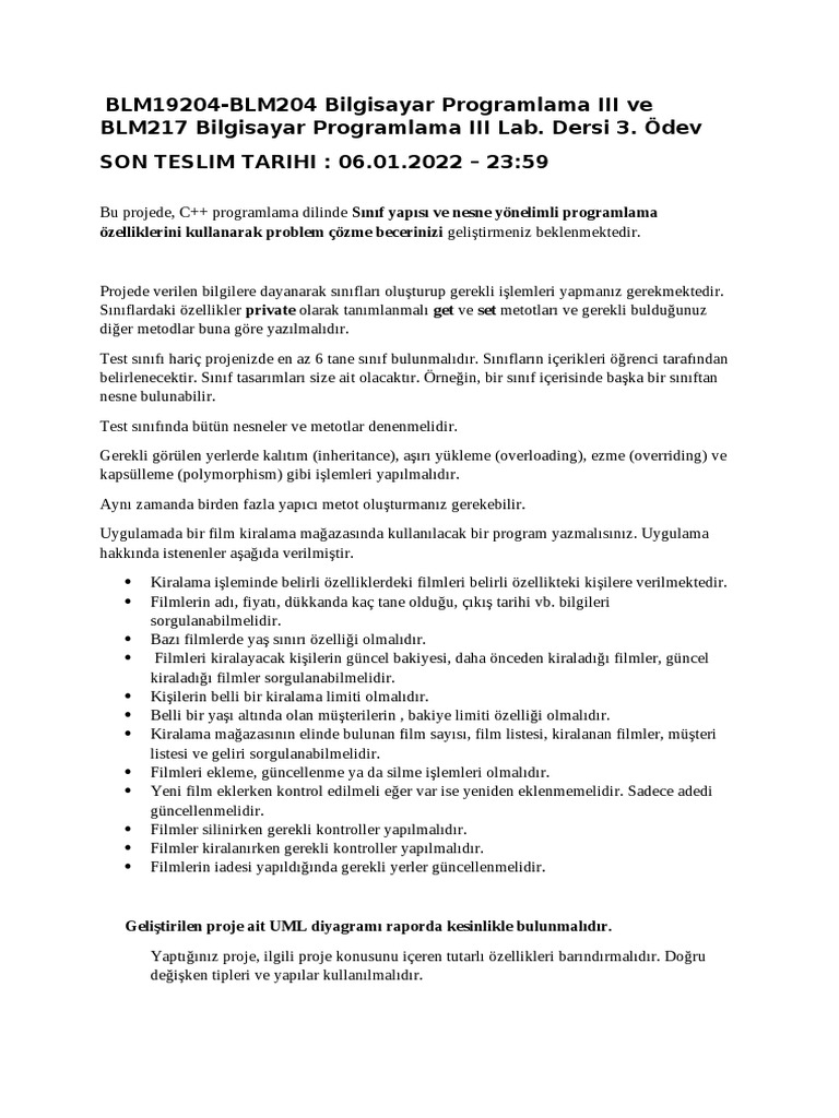BLM19204 Odev3 | PDF