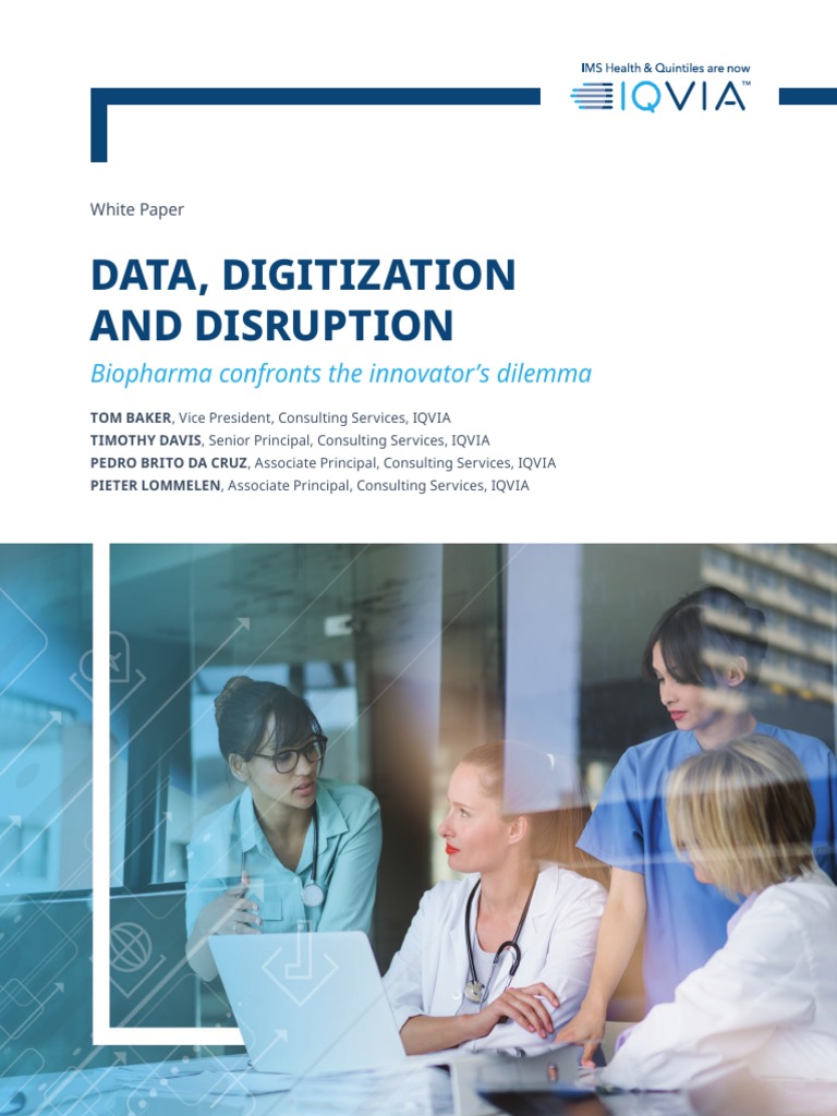 Data Digitization and Disruption | PDF | Health Care | Disruptive Innovation